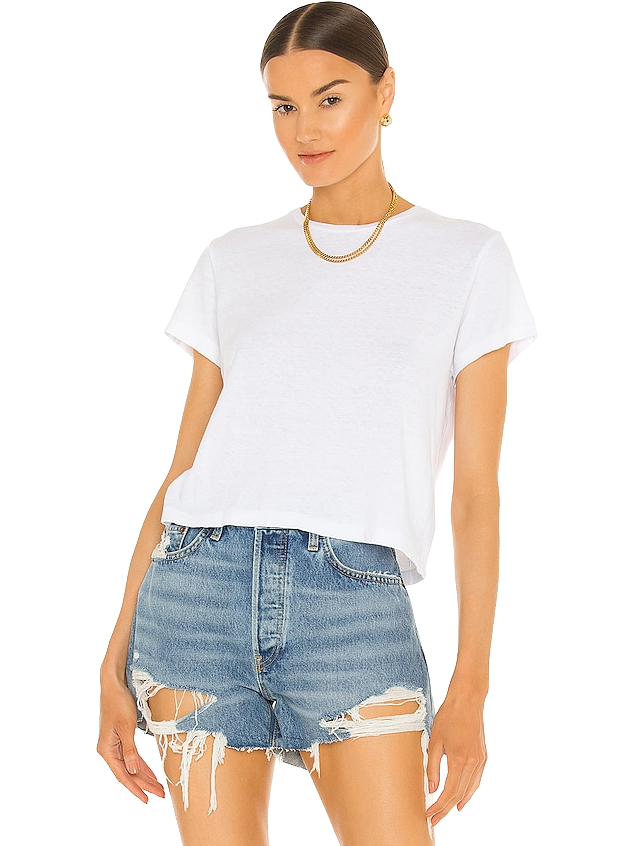 RE/DONE RE/DONE x Hanes 1950s Boxy Tee